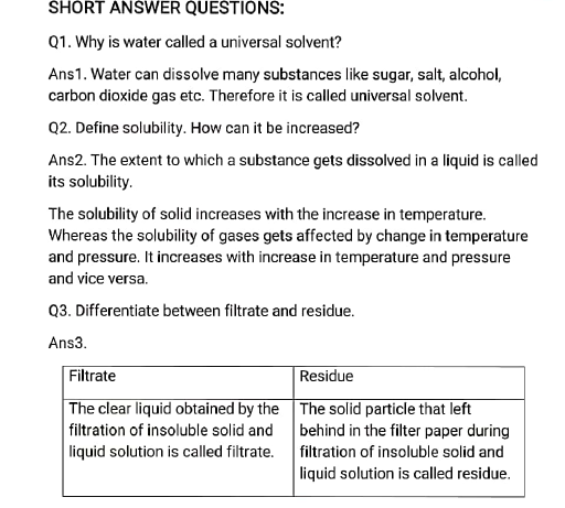 CBSE Class 6 Science Separation Of Substances Worksheet Set B CBSE Class 6 Science Separation Of Substances Worksheet Set B